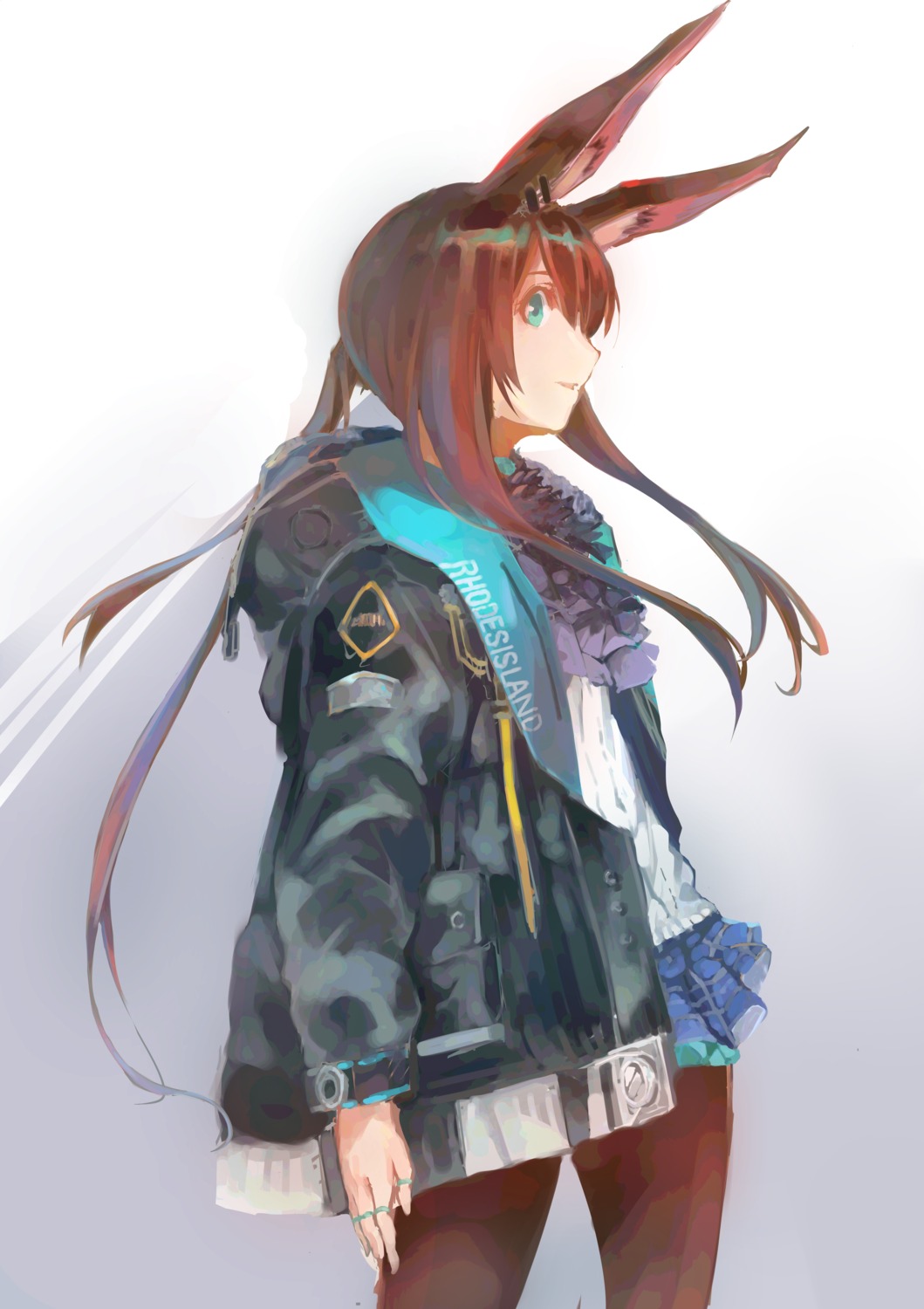 saitogiulio arknights amiya (arknights) animal ears bunny ears pantyhose | #1030248 | yande.re